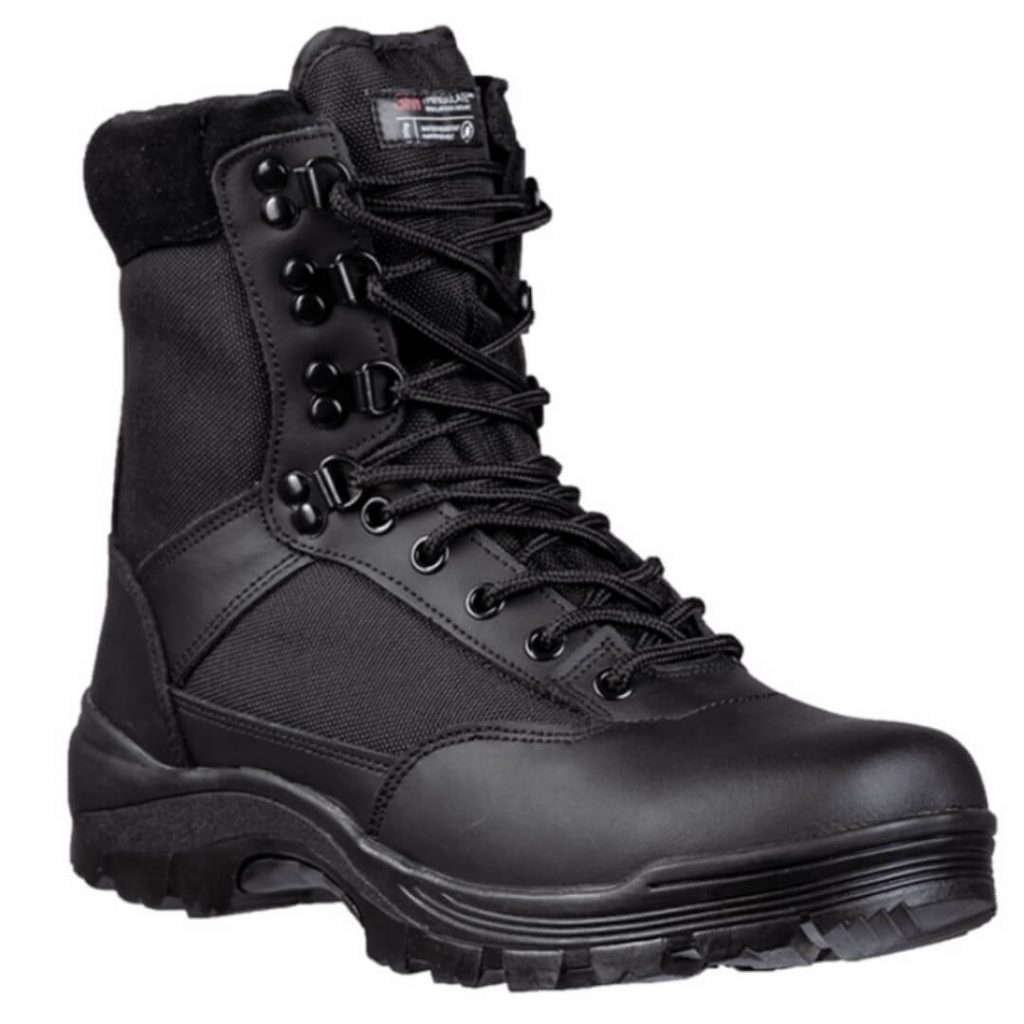 Køb Vandrestøvler med lynlås - Mil-Tec Tactical Boot - Sort hos ...