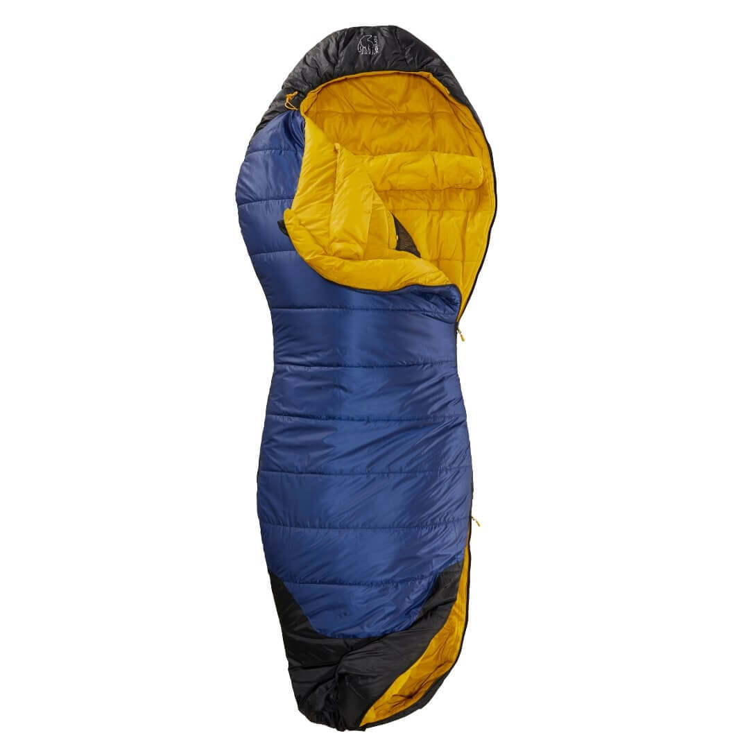 Køb Sovepose - Nordisk Puk +10 Curve - XL hos Backpackerlife.dk
