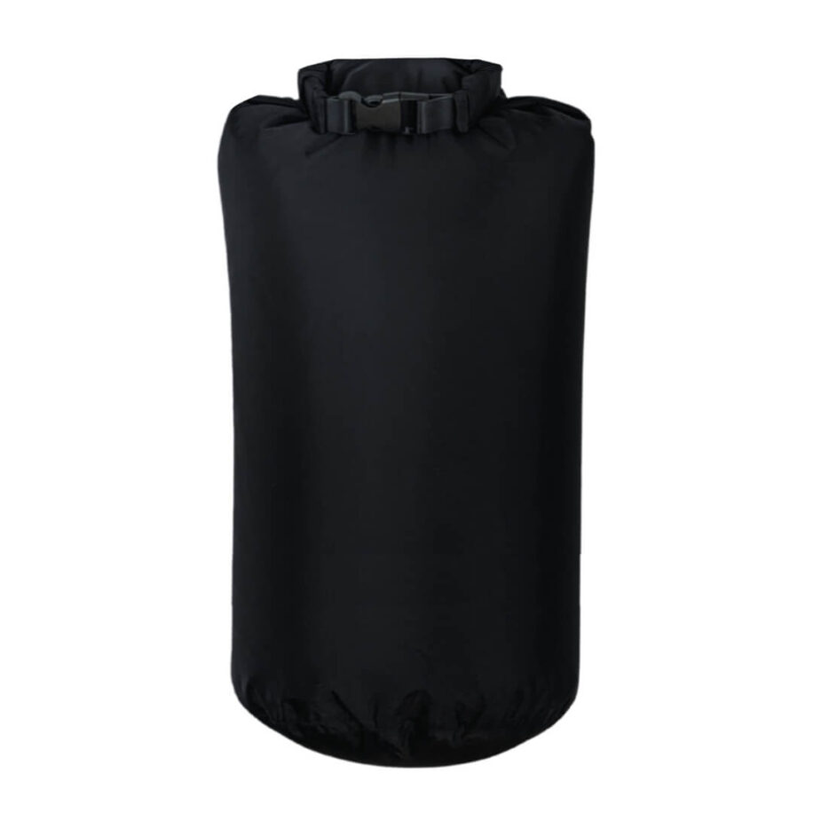 Køb Dry bag - letvægtig - 20 liter - Sort hos Backpackerlife.dk