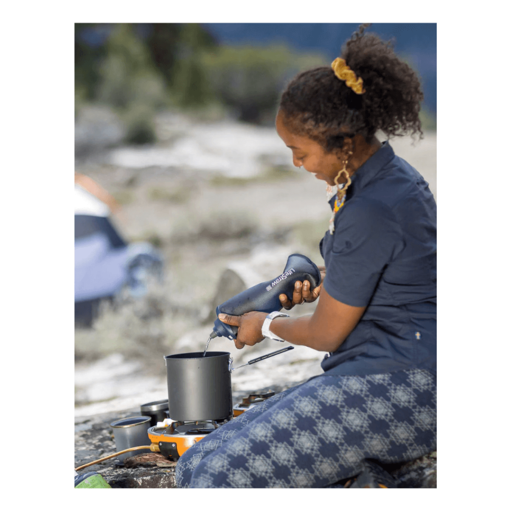 Køb Lifestraw Peak Squeeze Bottle - 1 liter hos Backpackerlife.dk