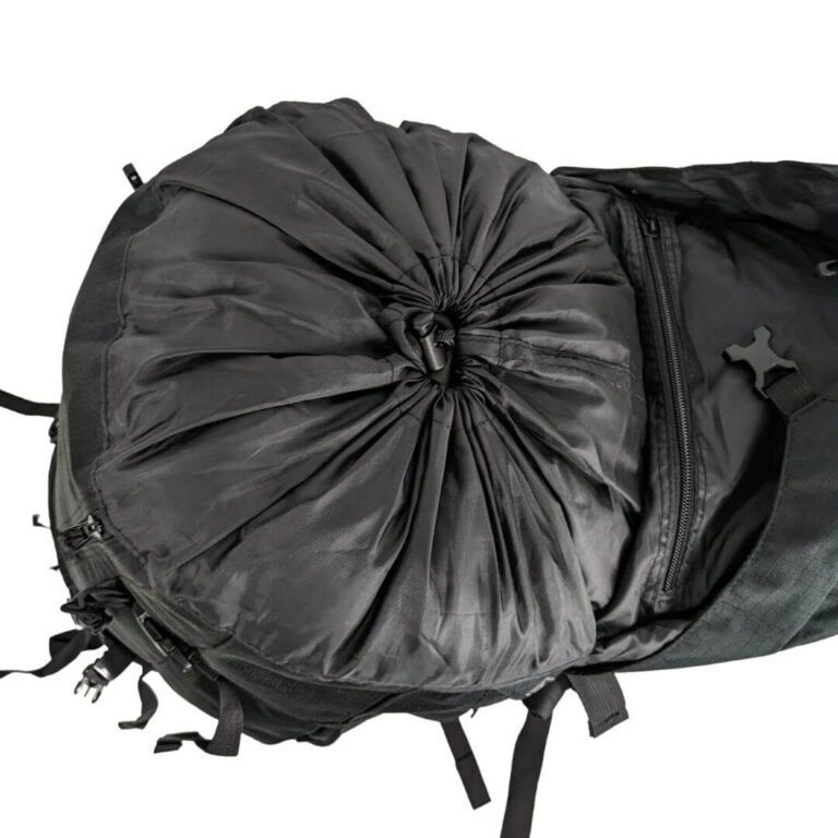 Køb Vandrerygsæk - Treklife Backpacker 65L - Sort hos Backpackerlife.dk