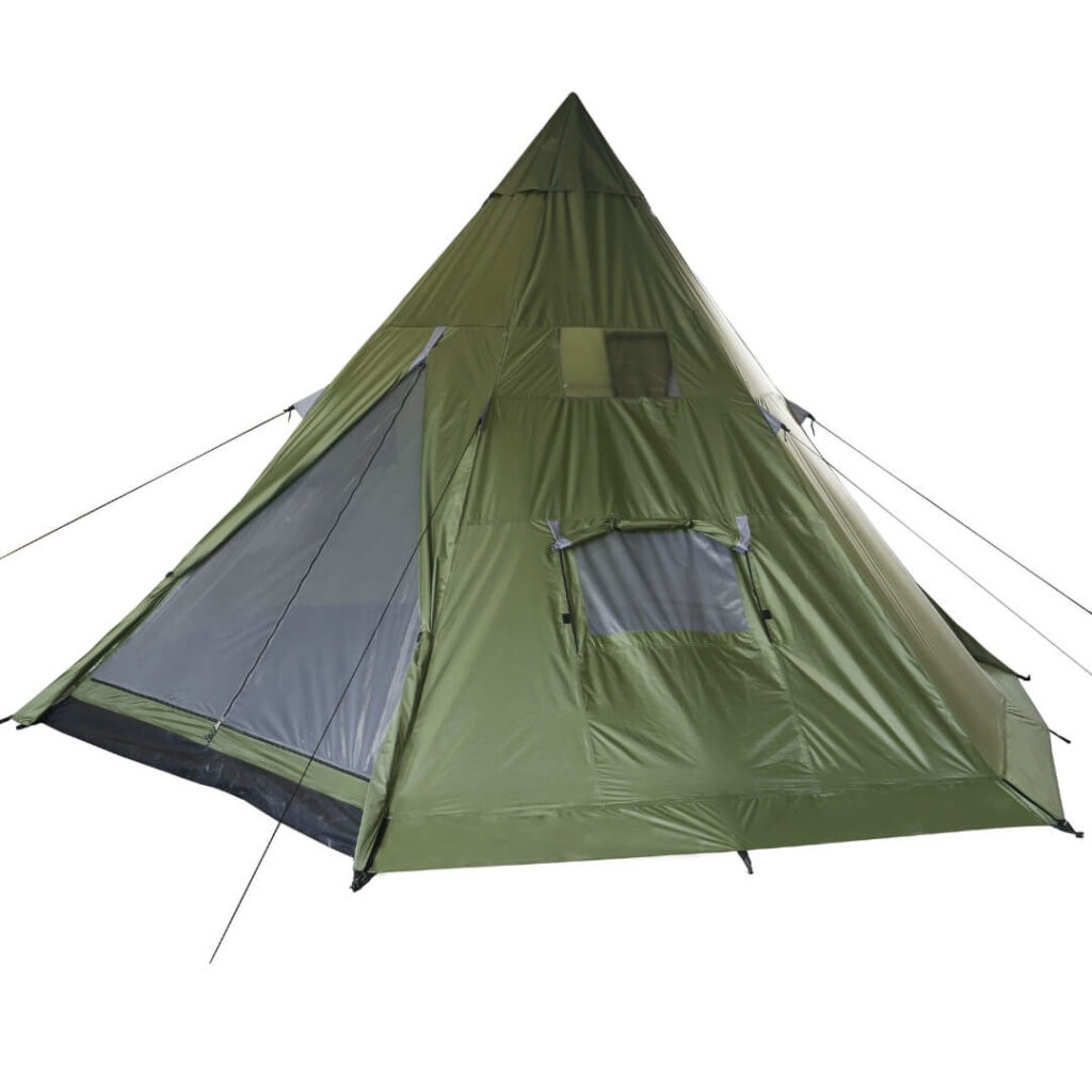 Køb Telt - Tipi - 4 personer hos Backpackerlife.dk