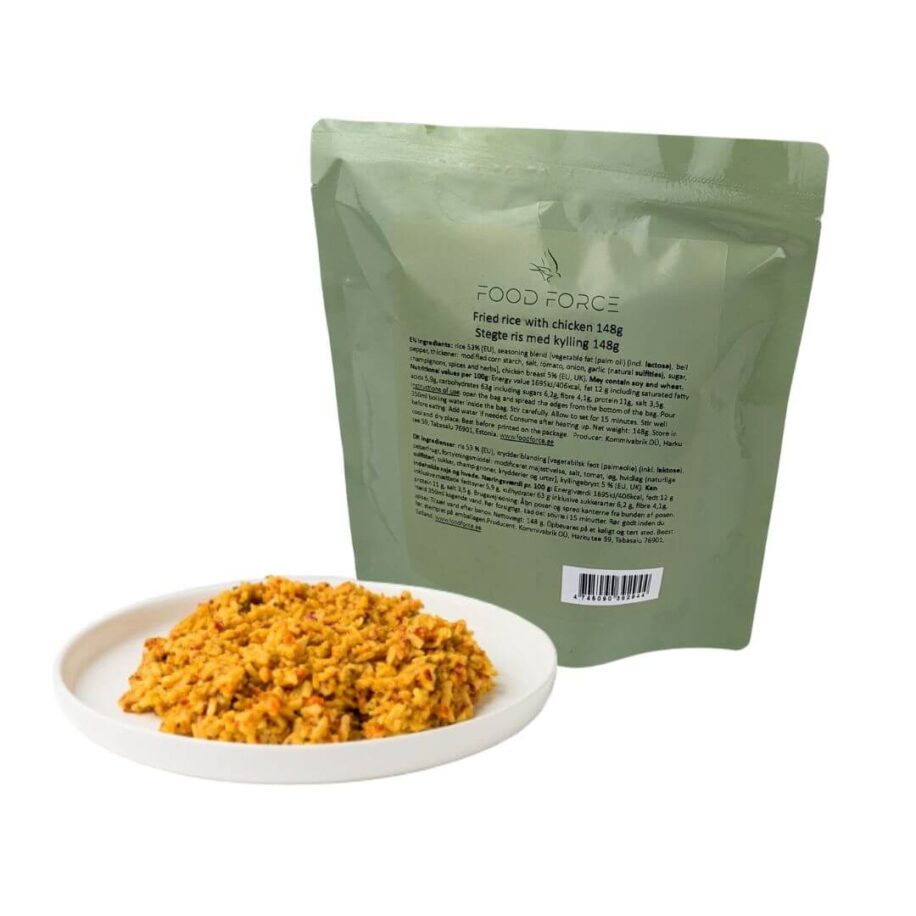 Køb Frysetørret mad - Stegte ris med kylling hos Backpackerlife.dk
