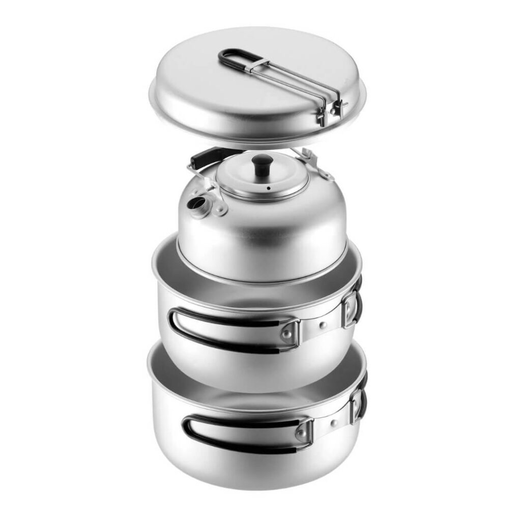 Køb Kogesæt med kedel hos Backpackerlife.dk